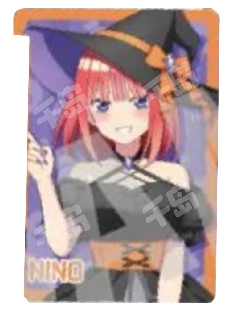 中野二乃-NATSLIVE CAFE vol.2特典卡 | NATSLIVE CAFE vol.2特典卡 - 五等分的新娘｜千岛