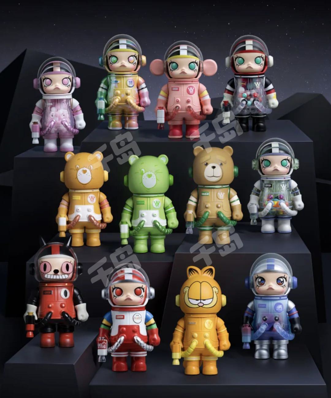 MEGA SPACE MOLLY 100% 周年系列3 | MEGA珍藏 - Molly - Molly - 泡泡玛特 - 盲盒系列｜千岛