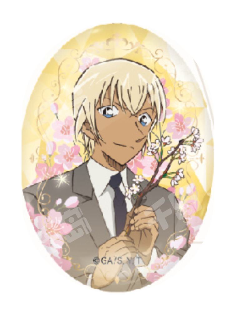 安室透-繁花系列积点徽章 | 繁花系列积点徽章 - 名侦探柯南/(ACGN IP)｜千岛