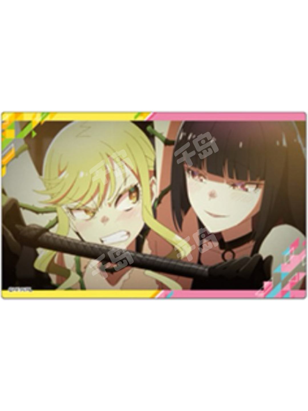 铃之宫莉莉莎&黑铁音羽1-TV绘透卡 | TV绘透卡 - 摇滚乃是淑女的爱好/(ACGN IP)｜千岛