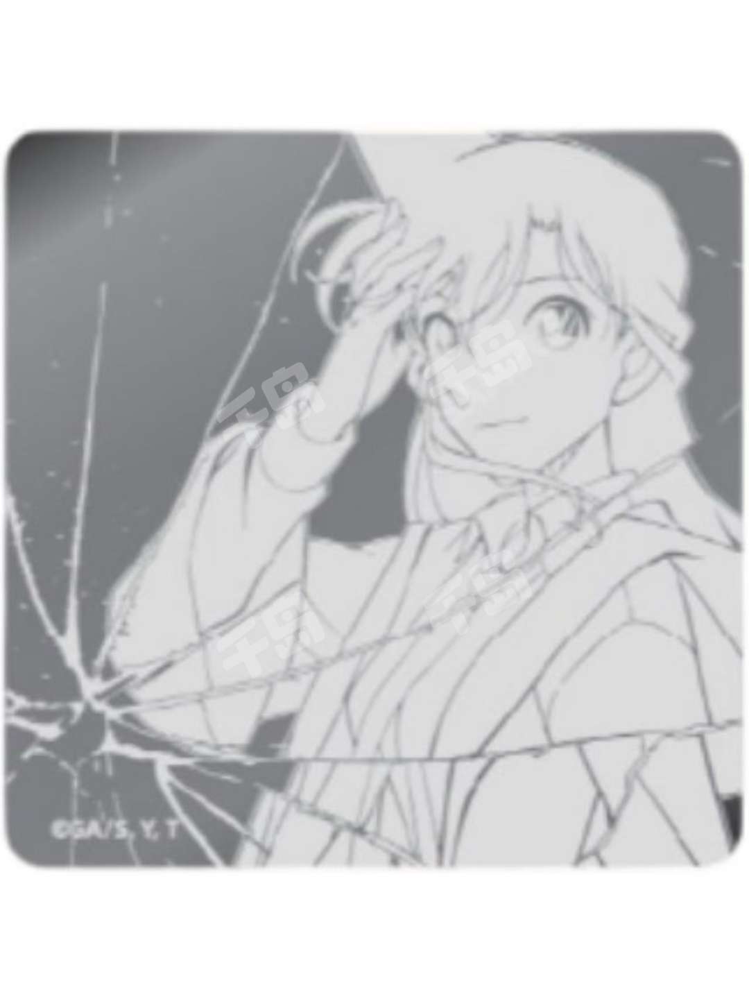 毛利兰-永远的一瞬快闪 金属镜面徽章 | 永远的一瞬快闪 金属镜面徽章 - 名侦探柯南/(ACGN IP)｜千岛