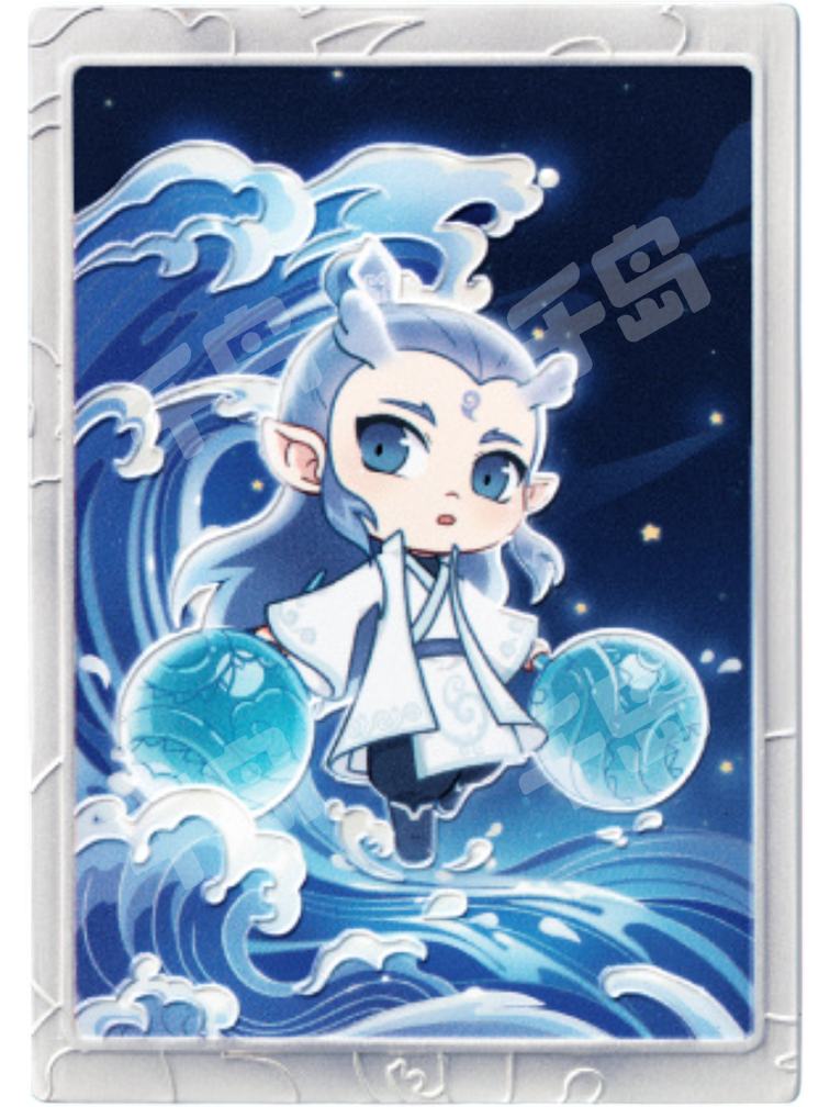 敖丙(金属冰箱贴)-霸王茶姬联名周边套餐 | 霸王茶姬联名周边套餐 - 哪吒/(ACGN IP) - 敖丙/(哪吒角色) - 其他｜千岛