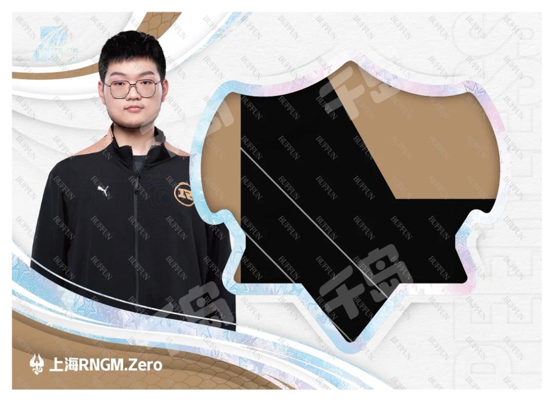上海RNGM.Zero | 无双PEERLESS KPL官方授权选手卡 - KPL - 星闪铂 - 上海RNG.M｜千岛