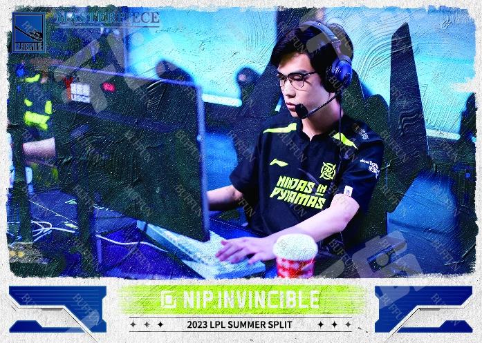 NIP.INVINCIBLE | 杰作MASTERPIECE - LPL - 冰川蓝 - NIP｜千岛