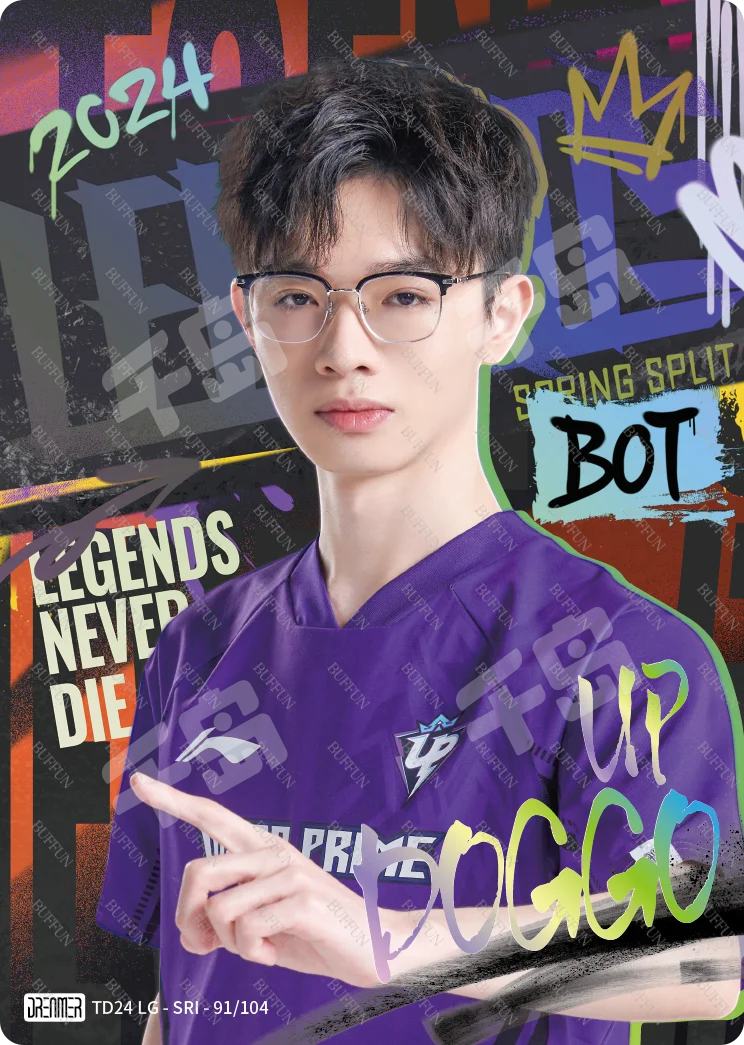 UP.DOGGO | 星火逐梦TWINKLINGDREAMERS第2弹 - LPL - DOGGO_邱梓铨 - UP｜千岛