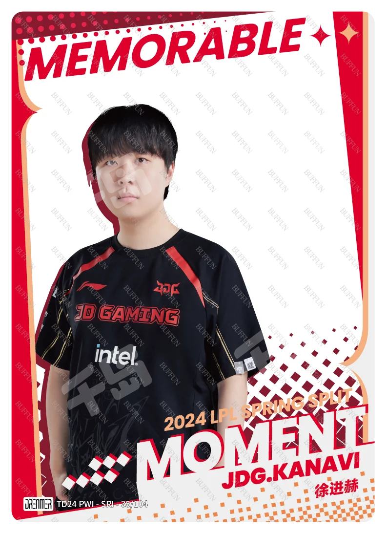 JDG.KANAVI | 星火逐梦TWINKLINGDREAMERS第2弹 - LPL - KANAVI_徐进赫 - JDG｜千岛