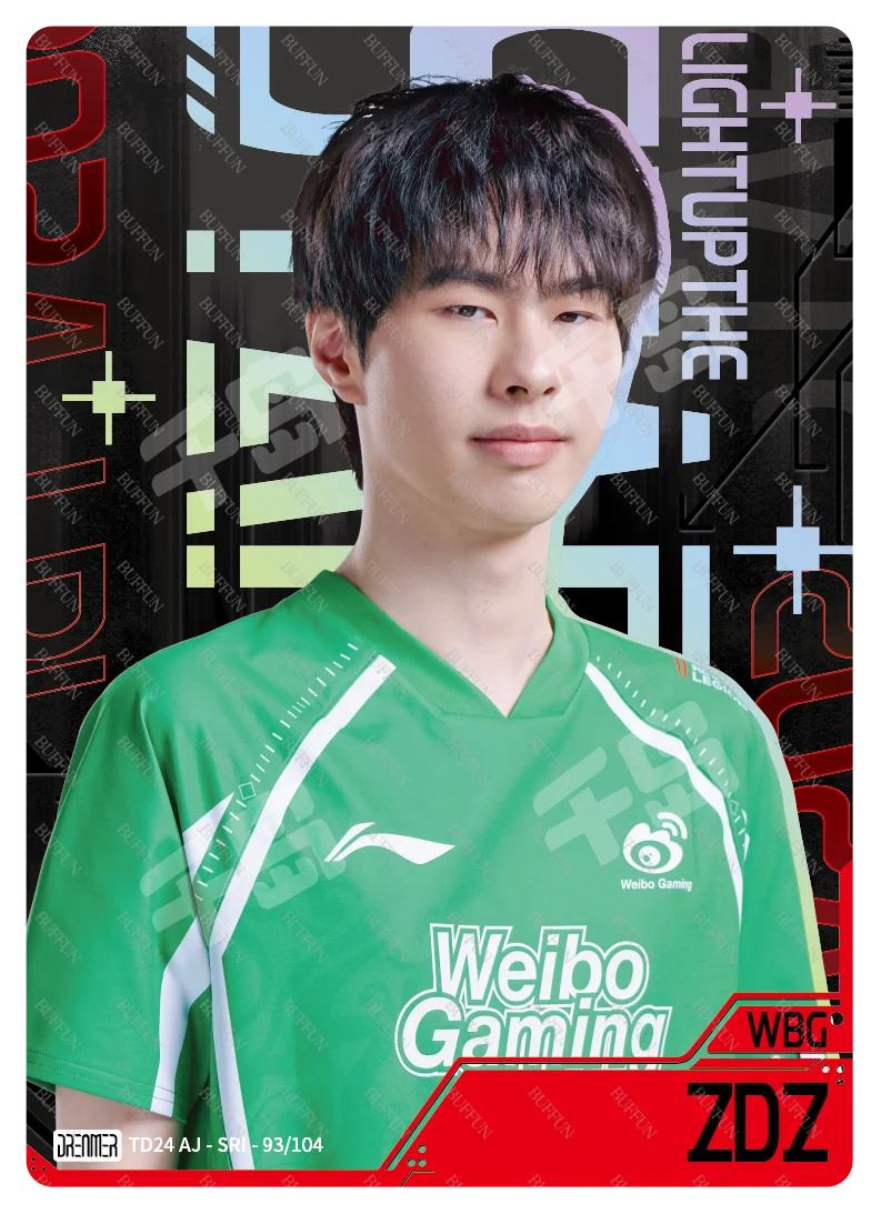 WBG.ZDZ | 星火逐梦TWINKLINGDREAMERS第2弹 - LPL - ZDZ_朱德彰 - WBG｜千岛